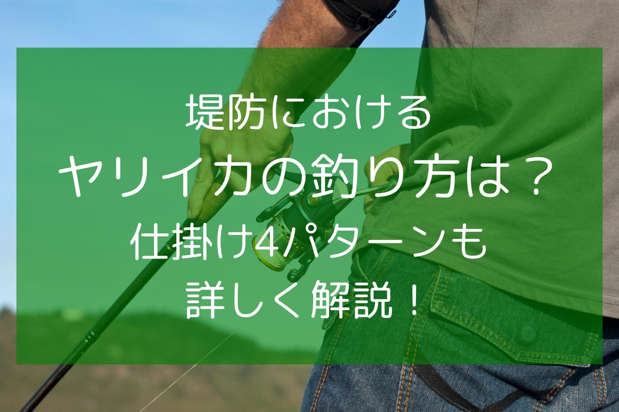 堤防におけるヤリイカの釣り方や仕掛け4パターンを詳しく解説！ - commit step
